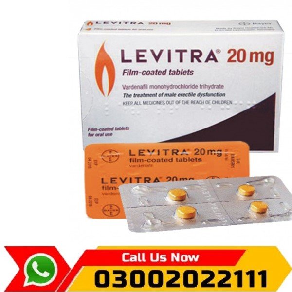 Levitra Tablets 20mg In Pakistan | Buy Now At 03002022111